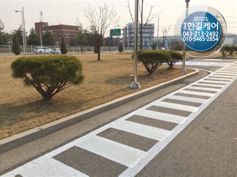 음성군 금왕산업단지 일양약품 공장내 상온분사식 보행자도로 보행자통로 페인트도색 시공사례 네이버 블로그