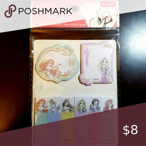 ⭐️only One⭐️ 319 Disney Princess Sticky Notes Sticky Notes Notepad