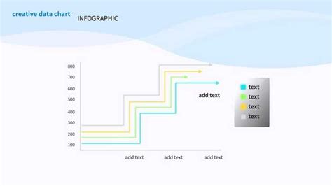Computer Screen With Line Graph Powerpoint Template Free Download