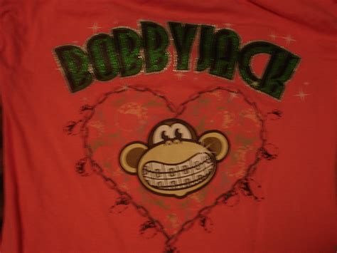 Pink Bling Shiny Braces Monkey Teen Shirt Large