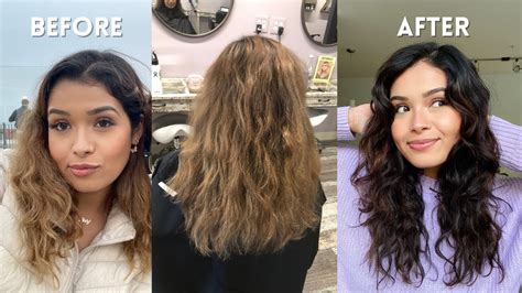 WAVY HAIR ROUTINE 2A 2B Curls Ft Aussie YouTube