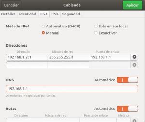 Configurar Ip Est Tica En Ubuntu Viva Ubuntu