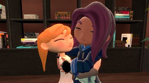 Meggy And Desti Hug By Stephen97roblox On Deviantart