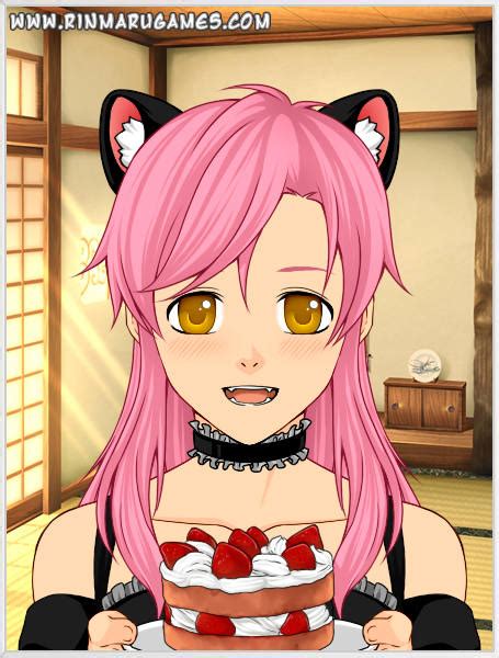 Solve Anime Neko Jigsaw Puzzle Online With 63 Pieces