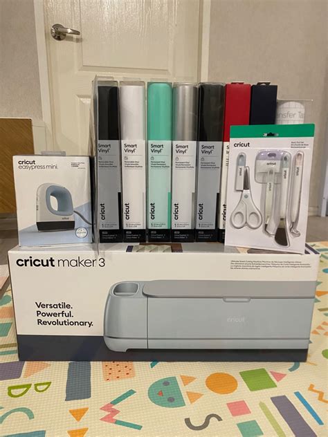 Cricut Maker 3 With Easy Press Mini And Accesories Hobbies And Toys