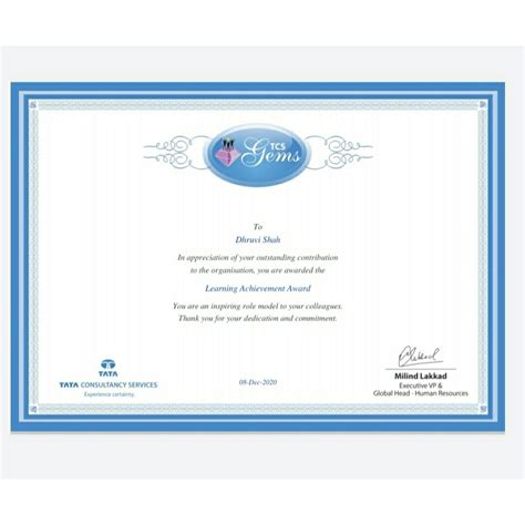 Dhruvi Shah On Linkedin Tcs Onetcs Tcser Tcsgems Tcstogether