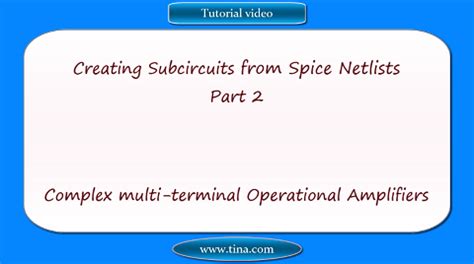 Creatingsubcircuitsfromspicenetlistspart2 FB The Circuit Design Blog
