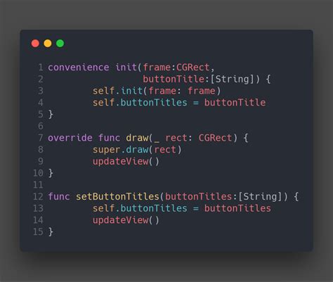 How Create A Custom Segmented Control — Swift By Bruno Faganello Code With Coffee Medium