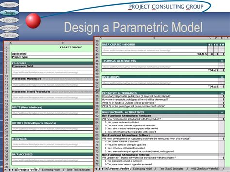 PPT Project Parametric Estimating PowerPoint Presentation Free Download ID