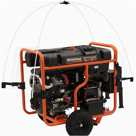 Generac Egd 5735 Gtkit Gp17500e 17500 Watt Electric Start Portable