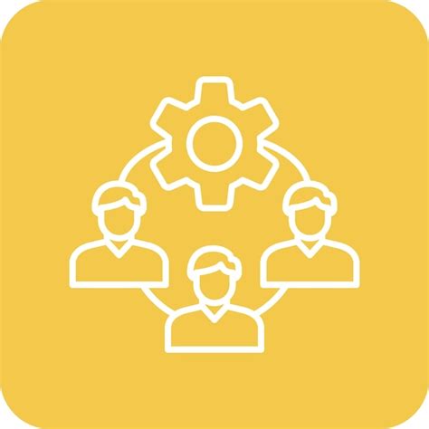 Icono De Flujo De Trabajo Vector Premium