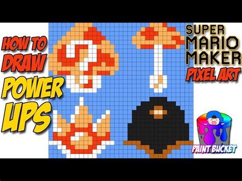 How To Draw Super Mario Pixel Art
