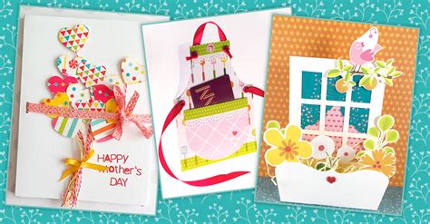 ️ 9 Tarjetas Del Día De La Madre Originales Paso A Paso
