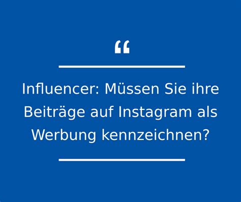 Influencer Müssen Sie Ihre Beiträge Auf Instagram Als Werbung