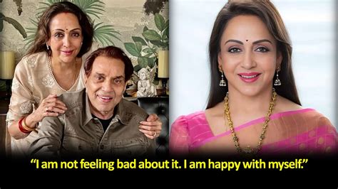 Noone Wants That Hema Malini Breaks The Silence On Living Alone