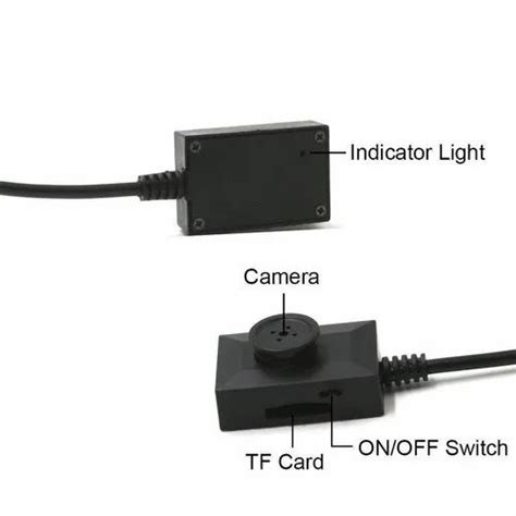 Delta Plastic Wired Mini Button Spy Camera At ₹ 2200 In Surat Id