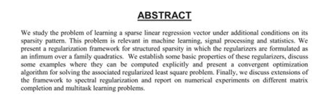 Regularizers For Structured Sparsity Department Of Mathematics