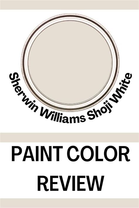 Shoji White Sherwin Williams Color Review West Magnolia Charm Trendy