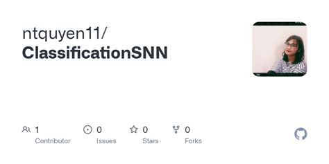 Github Ntquyen Classificationsnn