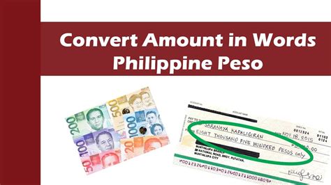 Useful Hack Convert Amount In Words Formula In Excel Philippine Peso