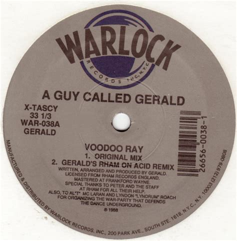Voodoo Ray By A Guy Called Gerald Single Acid House Reviews