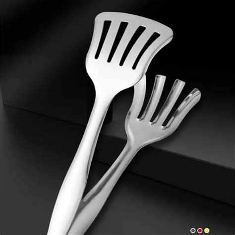 Stainless Steel Kitchen Tongs Multifunctional Cooking Tongs Heavy