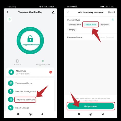 How To Set Temporary Password On Xeno Lock For Remote Access