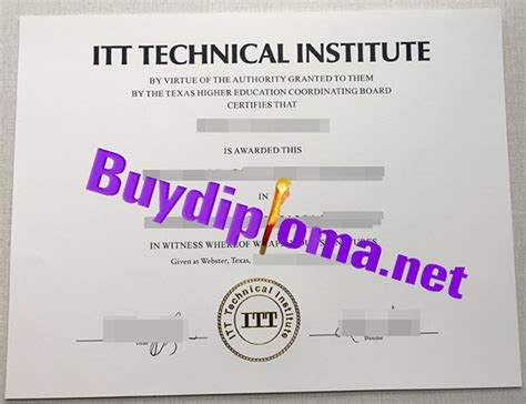 How Much Does A Fake Itt Technical Institute University Degree Cost Fake College Diploma