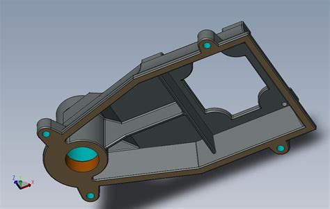 DT第1449栏钻机底座 SOLIDWORKS 2005 模型图纸免费下载 懒石网