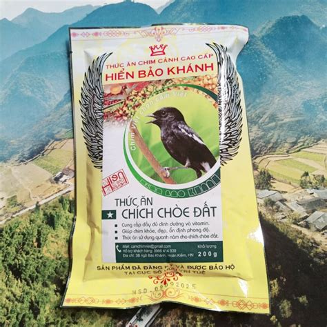 Cám Chim Chích Chòe đất Hiển Bảo Khánh Số 1 2 Sao Dưỡng Thay Lông