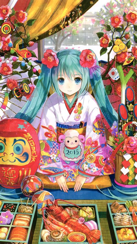 ボーカロイド【初音ミク】藤ちょこiphone7 Plus（1080 X 1920） 壁紙