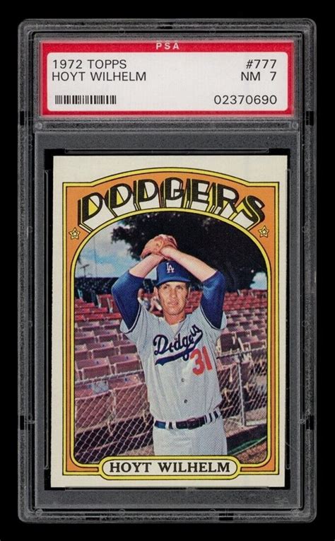 Auction Prices Realized Baseball Cards 1972 Topps Hoyt Wilhelm