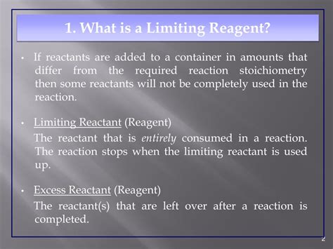 PPT LIMITING Reactant REAGENT PROBLEMS PowerPoint Presentation Free Download ID
