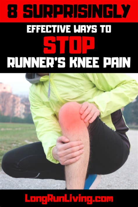 8 Surprisingly Effective Ways To Stop Runners Knee Pain Long Run Living