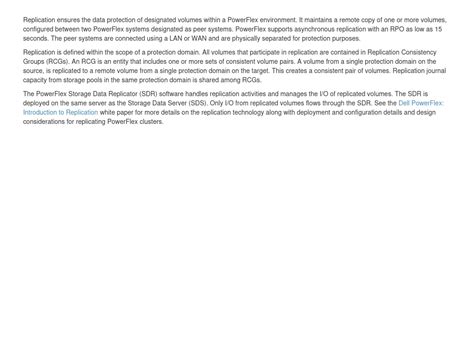 Powerflex Replication Implementing Dell Powerflex Sra With Vmware