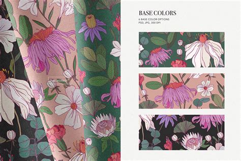Enigma Floral Pattern And Graphics Behance