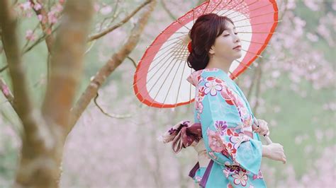 Charming Busty Japanese Gal In Kimono Indulges In Tender And Sensual Love Making