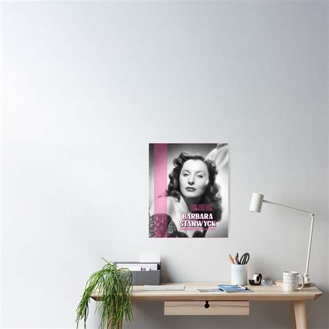 Barbara Stanwyck Poster For Sale By Jools 57 Redbubble