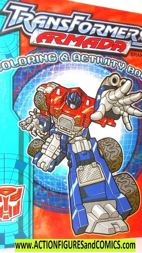 Transformers Armada Coloring Activity Book 2003 1 Actionfiguresandcomics