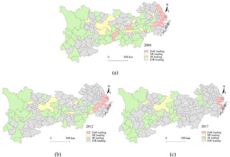 Spatial Distribution Of Resilience Patterns In The Yreb In A 2008