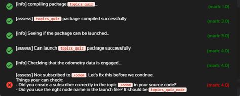Grader Failed While Testing On Ide Run Perfectly Already Checked File Names Ros2 Basics In 5