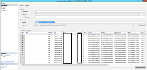 Sql Server Restore Database Using Gui Wrong File To Restore