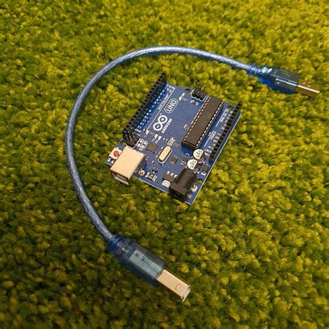 Купить Arduino Uno Rev 3 Made In Italy Usb провід цена 340