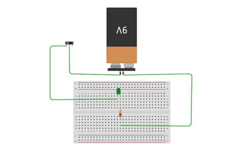 circuit design led tinkercad
