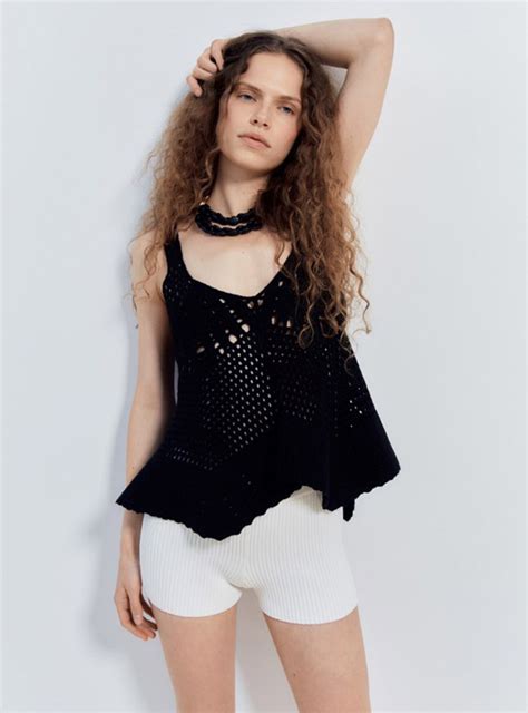 Ripley Polera Sfera Crochet Con Manga