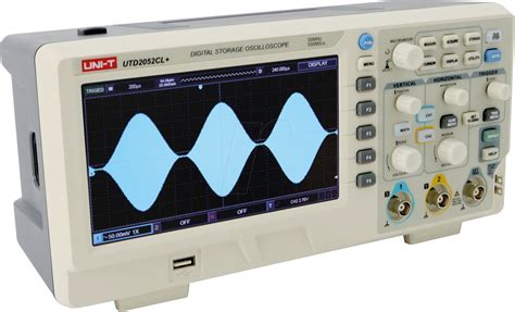 UT UTD2025CL: Digital storage oscilloscope, 25 MHz, 2 channels at ...