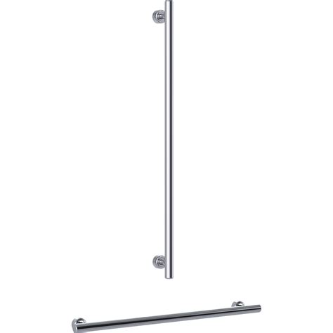 Hygienic Seal® Shower Recess Inverted T Grab Rail