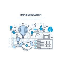 Implementation Vector Images Over 2 800