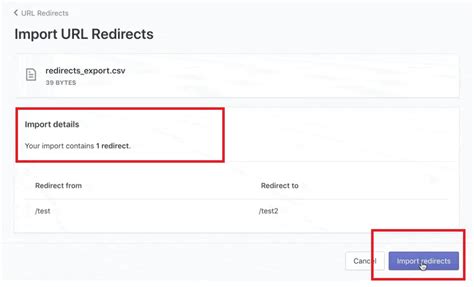 Shopify Redirects 2025 How To Create Manage Export Import