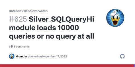 silver sqlqueryhistory module loads 10000 queries or no query at all